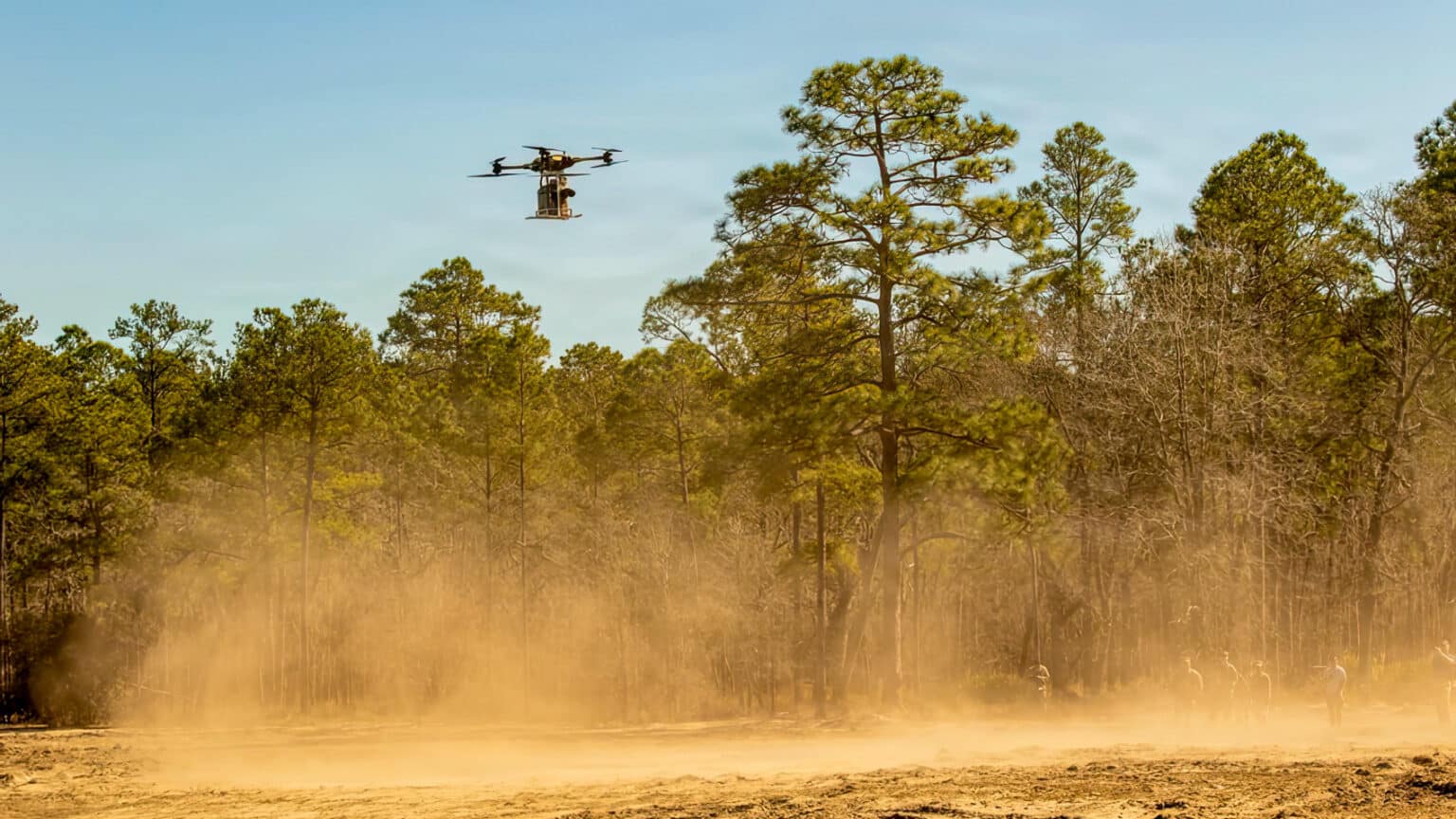 U.S. Army Tests TRV-150 Heavy Lift Drone