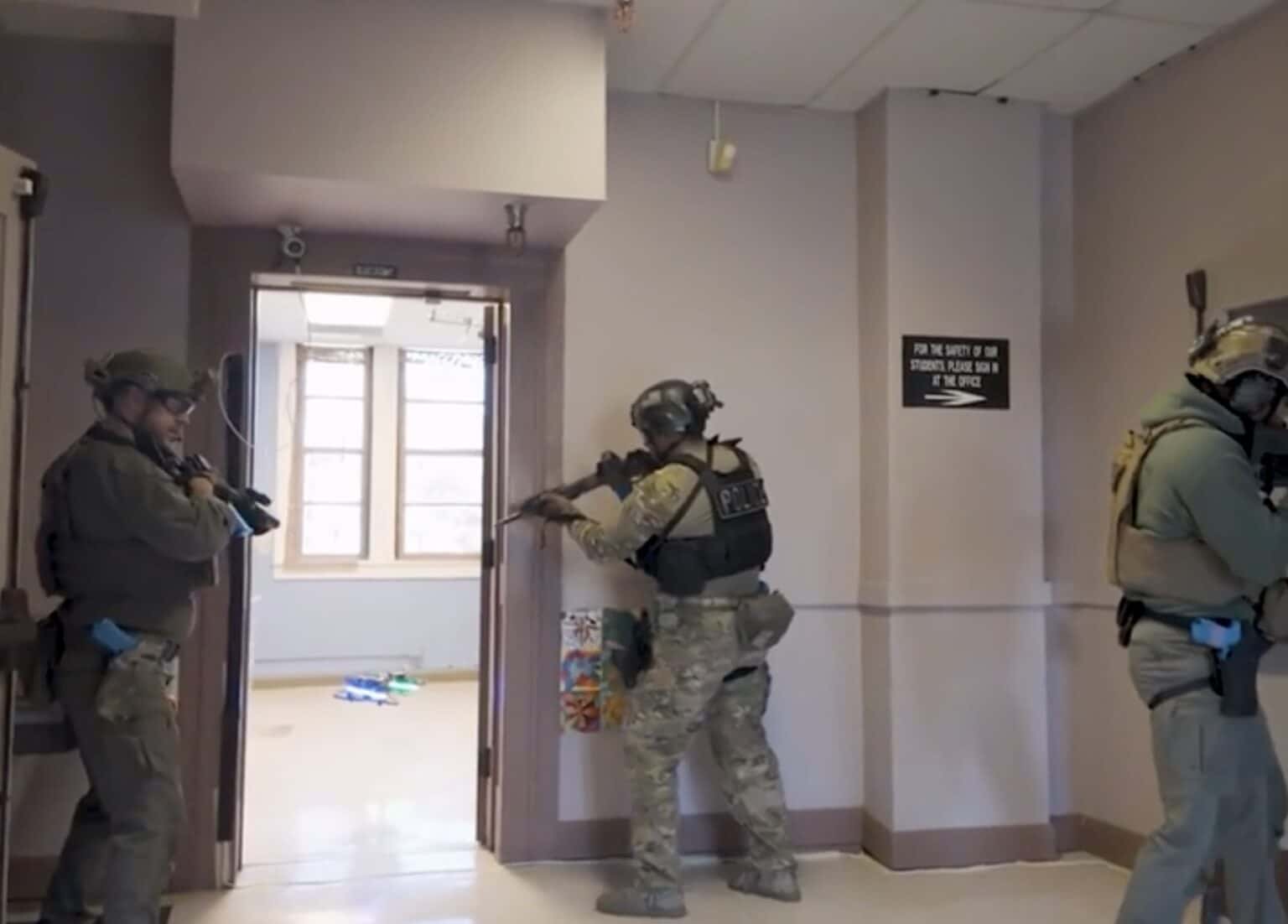 Mithril Defense Puts Pepper-Gel Drones In High School Hallways — And ...