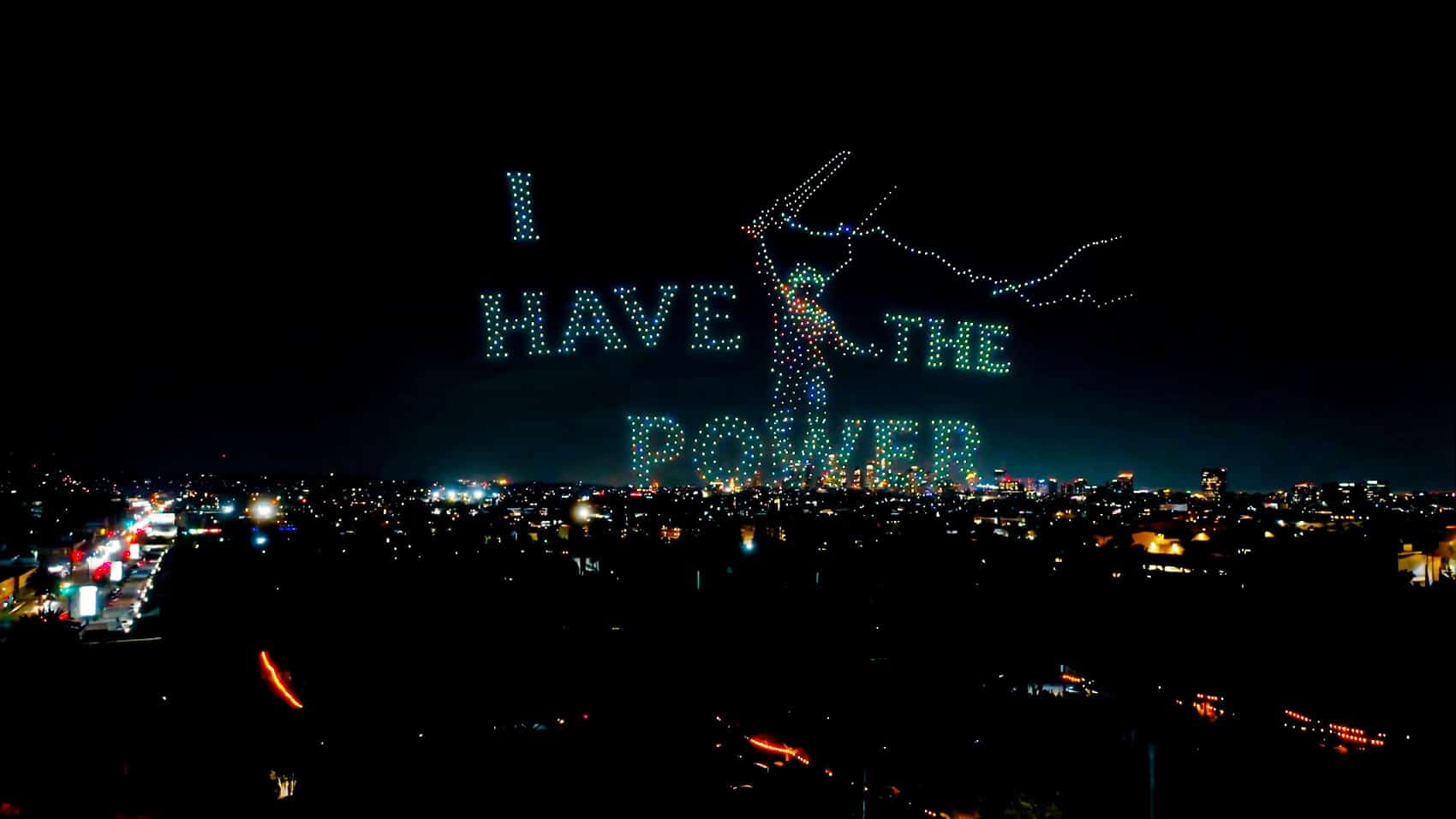 1,600 Drones Break Brightness Record For He-Man