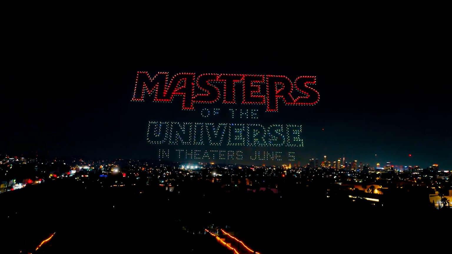 1,600 Drones Break Brightness Record For He-Man