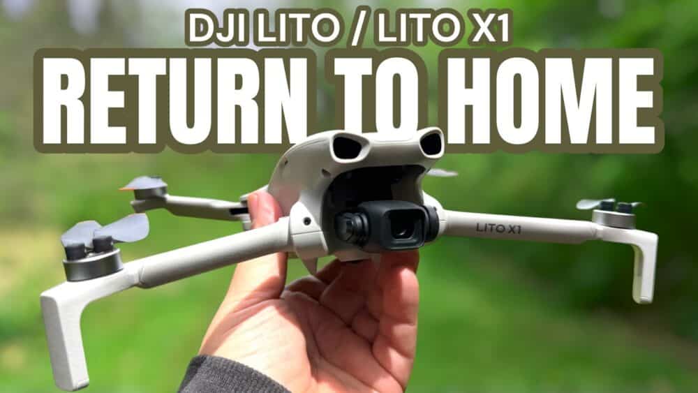 DJI Lito Return To Home Explained: When To Use Optimal Vs. Preset